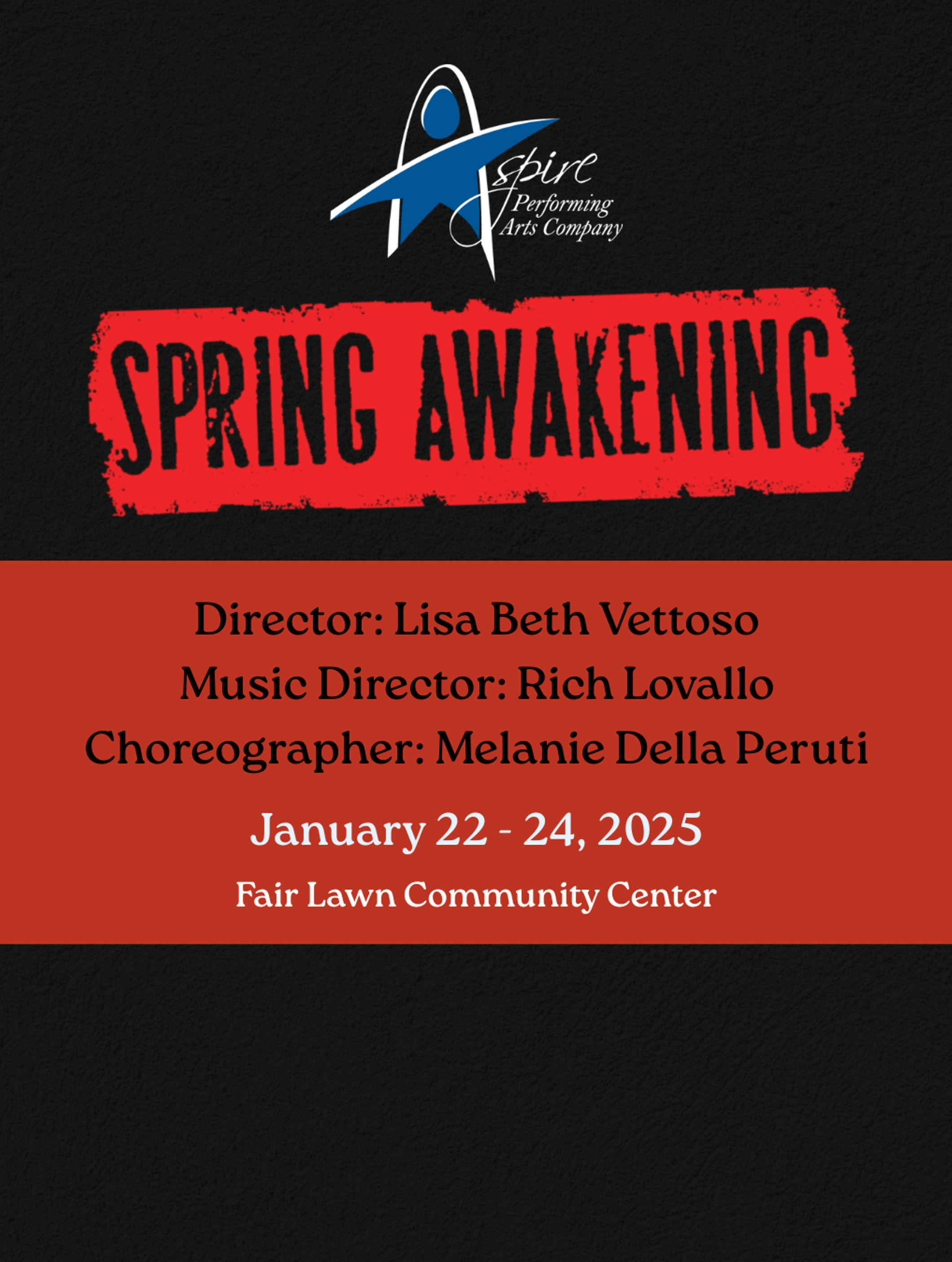Spring Awakening at Aspire Performing Arts Company - Performances ...