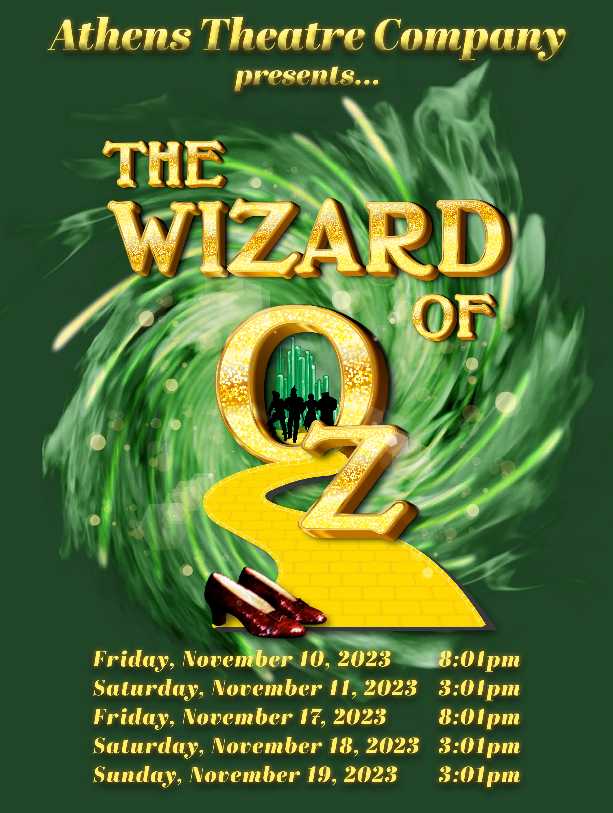 The Wizard of Oz (RSC 1987) at Athens High School - Performances ...