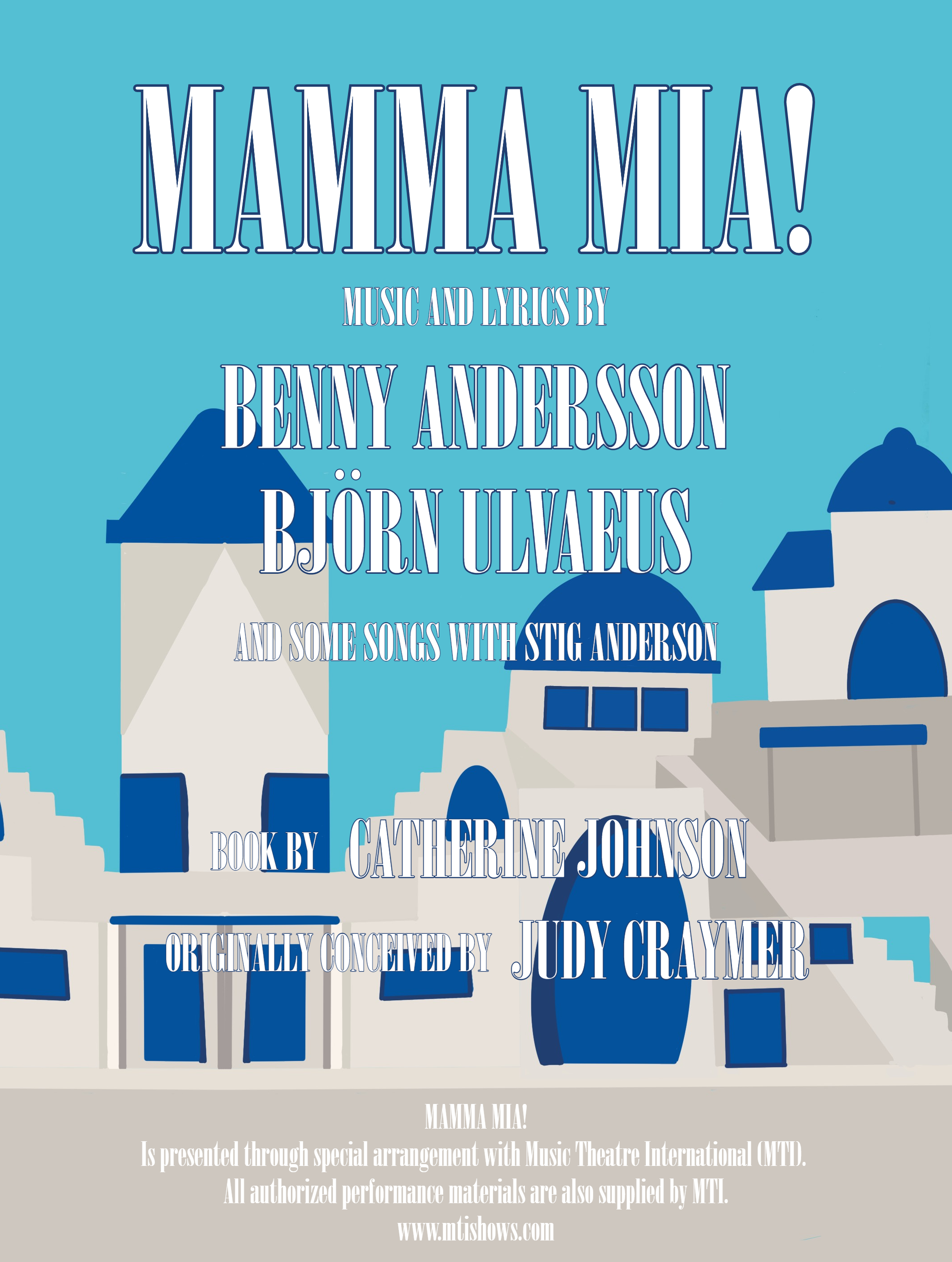 Mamma Mia At Bentonville West High School Performances April 13 2023 To April 15 2023 Cover