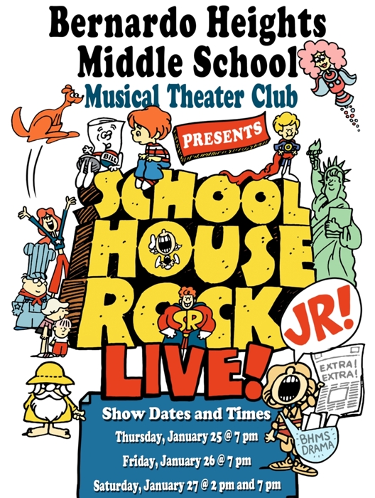 Schoolhouse Rock Live! JR. at Bernardo Heights Middle - Performances ...