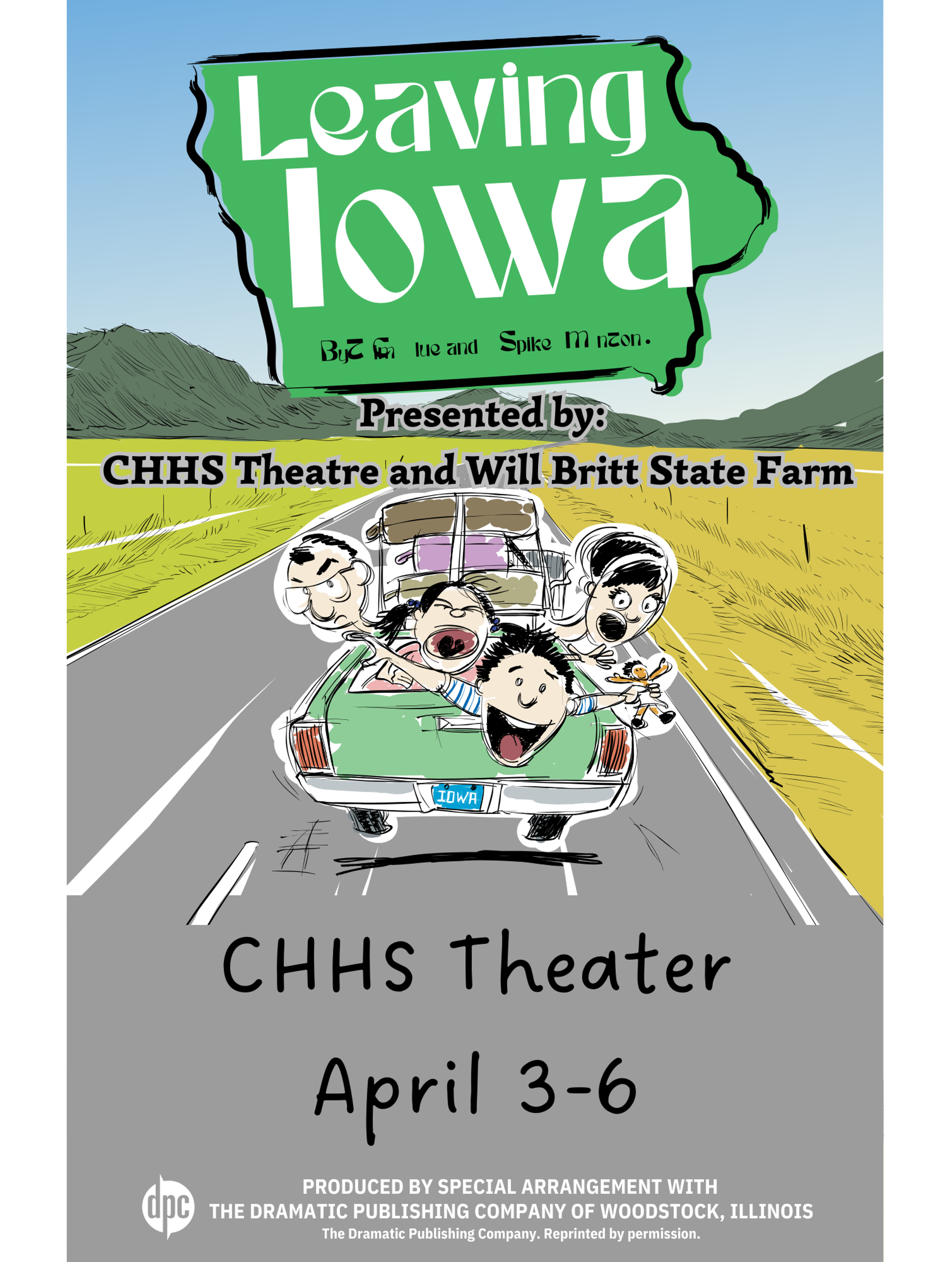 Leaving Iowa at Colbert Heights High School Theatre - Performances ...