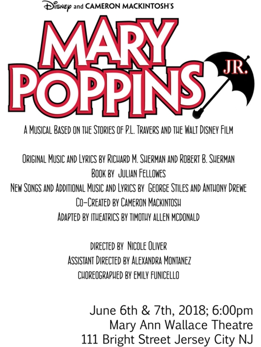 Mary Poppins at Conwell Kidz Drama Program - Performances June 6, 2018 ...