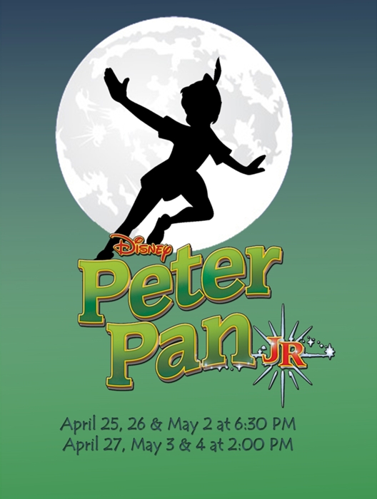 Disney's Peter Pan JR at Dare to Dream Theatre - Performances April 25 ...