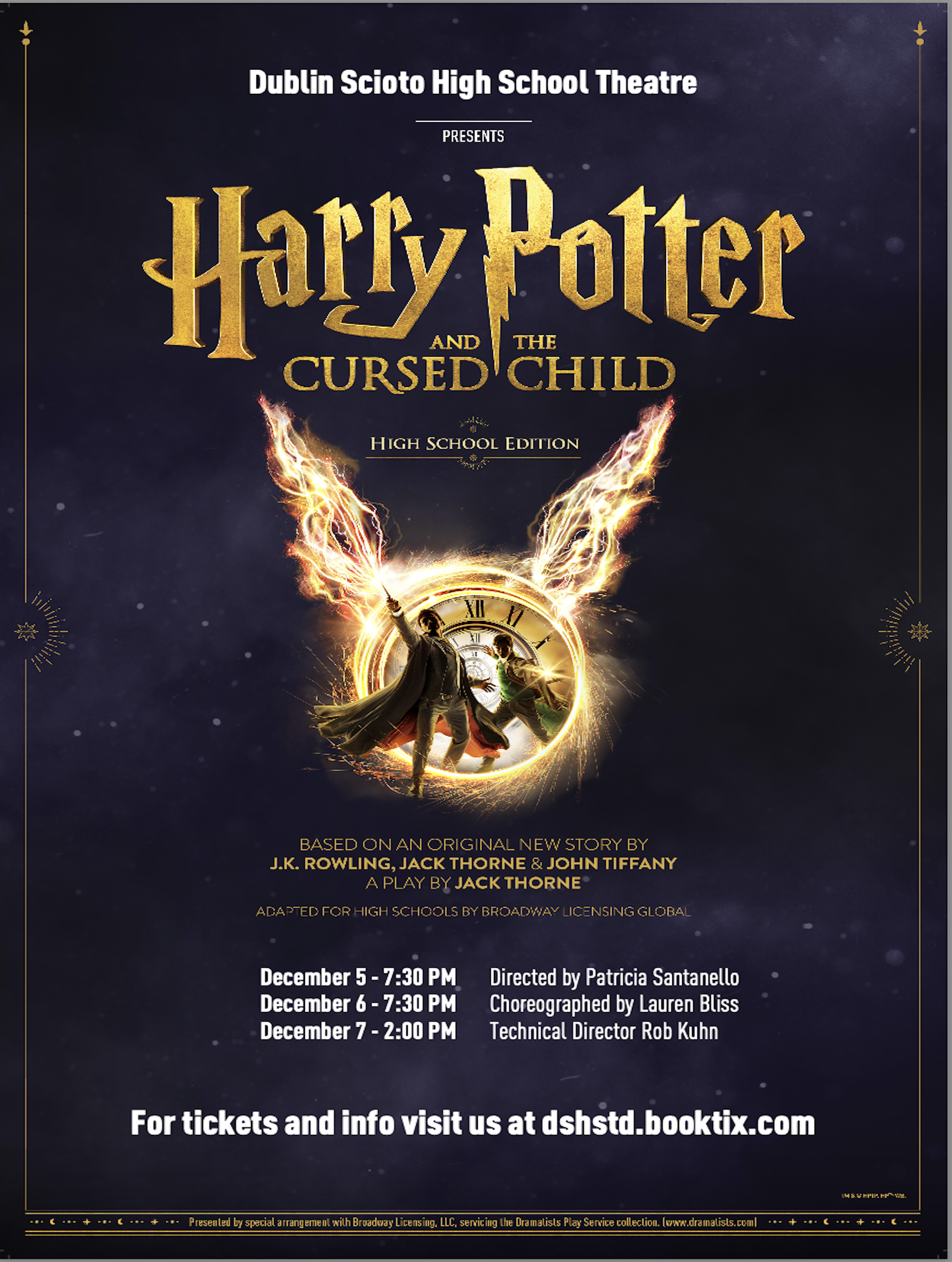 Harry Potter and the Cursed Child High School Edition at Dublin Scioto ...