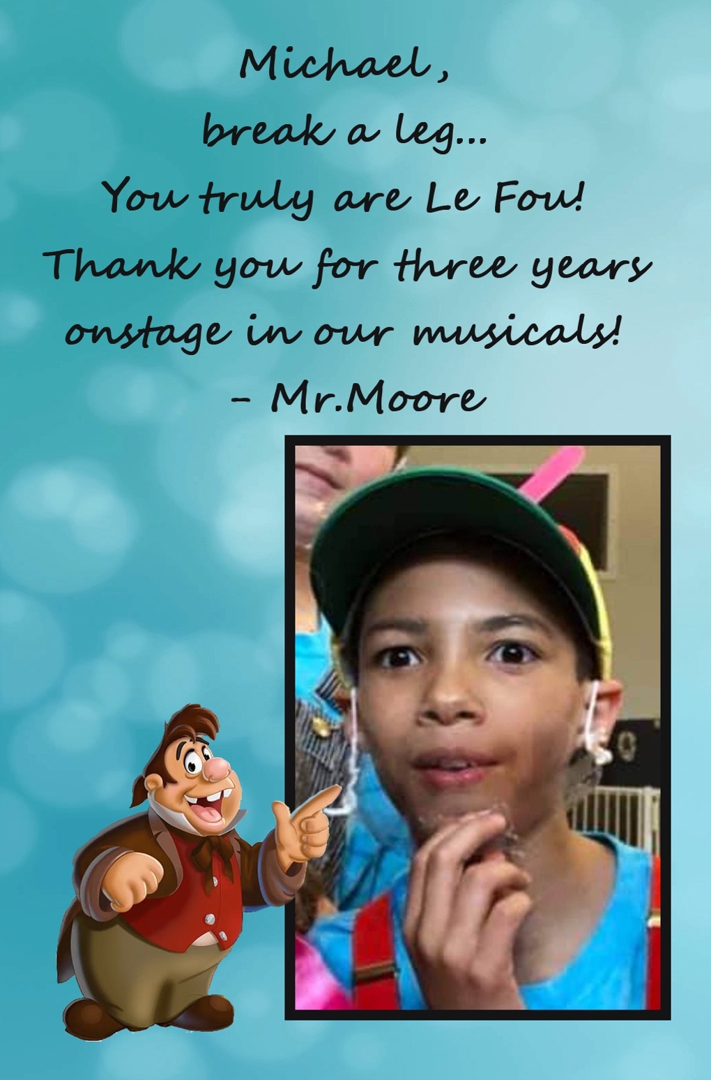 Disney's Beauty and the Beast JR. at Founders Hall Middle School ...