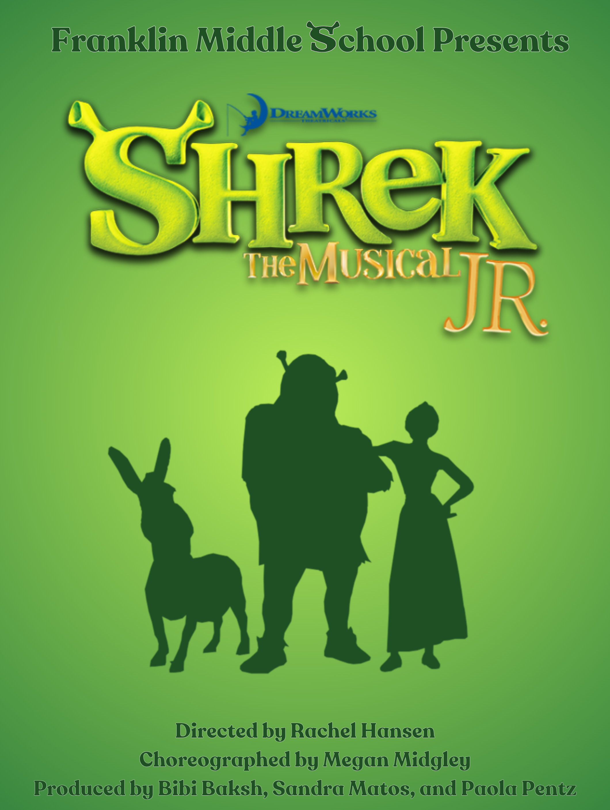 Shrek The Musical Jr at Franklin Middle School - Performances February ...