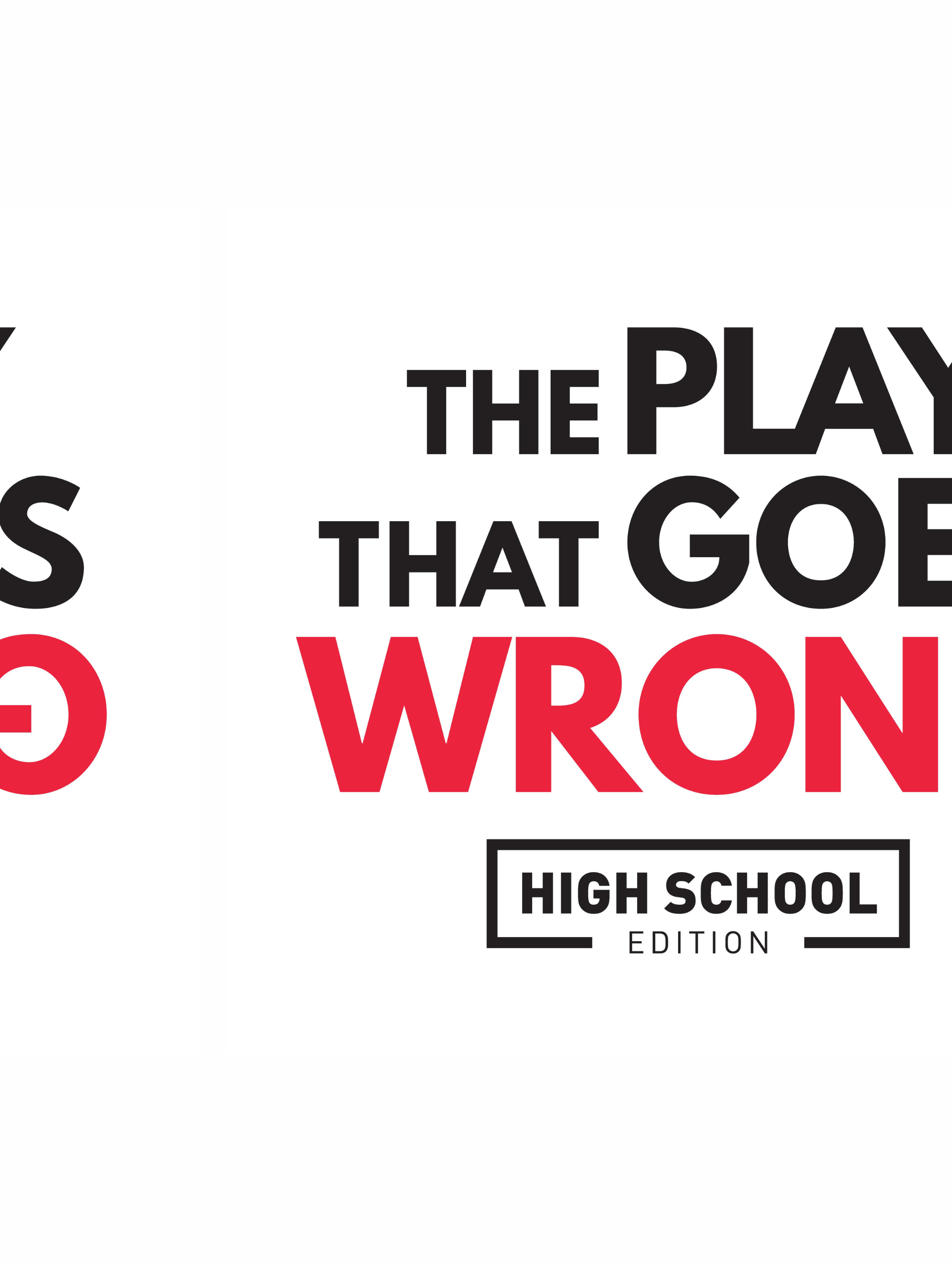 The Play That Goes Wrong at Garner Magnet High School Drama Department ...