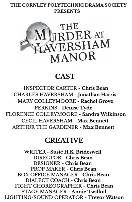 The Play That Goes Wrong, High School Edition at Glenbard West High ... The Play That Goes Wrong, High School Edition at Glenbard West High ...