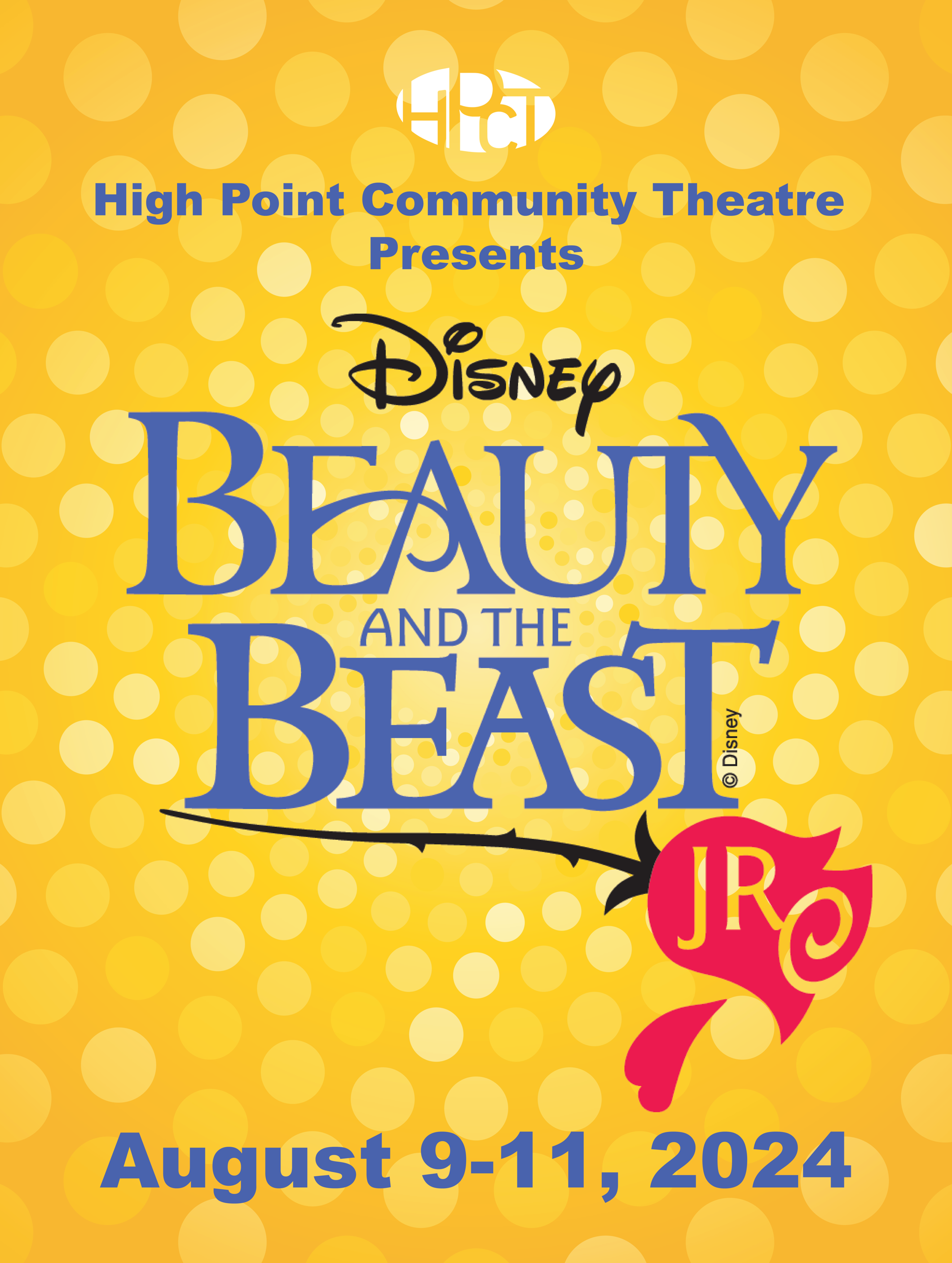 Disney's Beauty and the Beast JR. at High Point Community Theatre ...