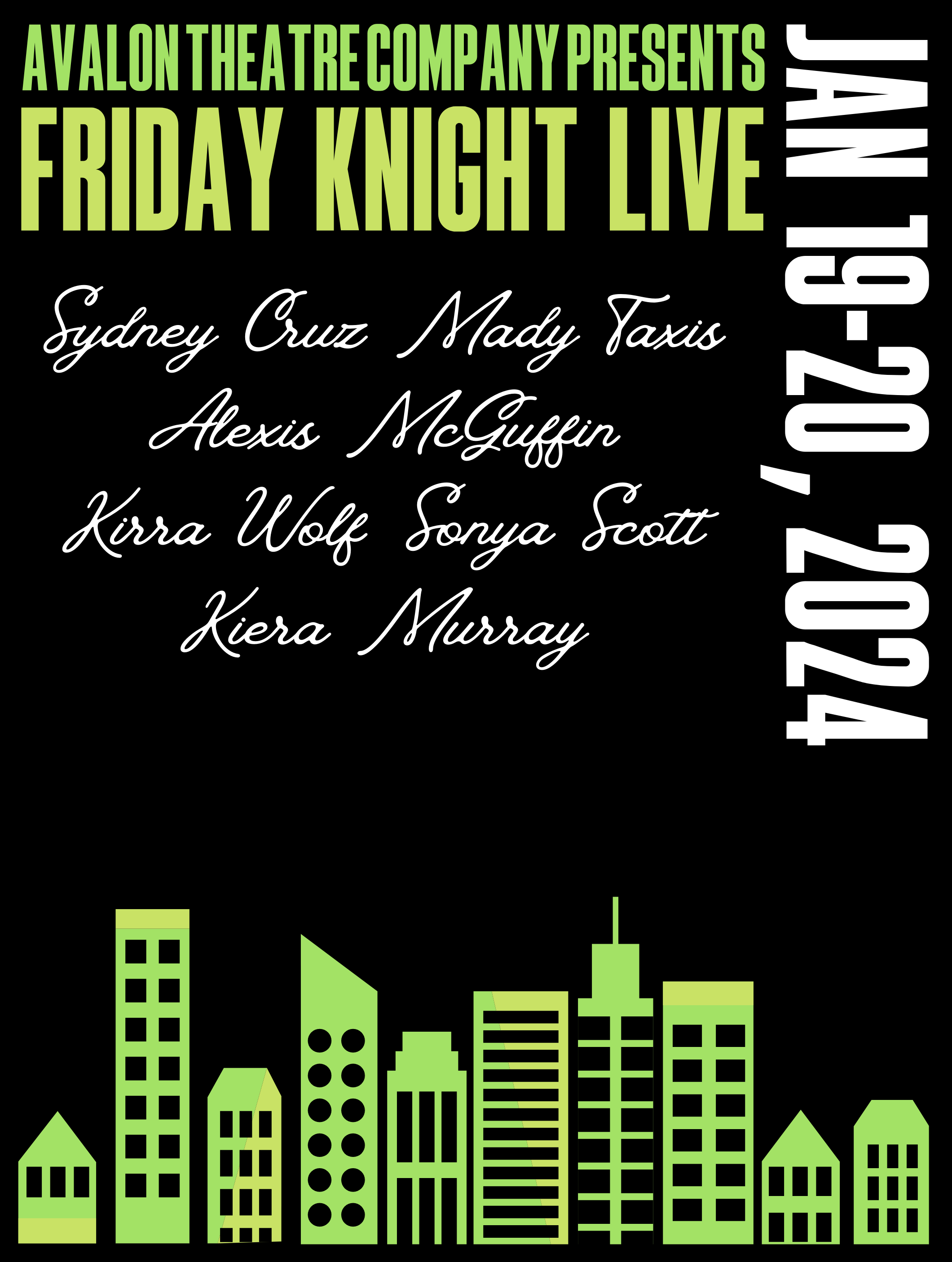 Friday Knight Live 2024 at John Champe HS - Performances January 19 ...