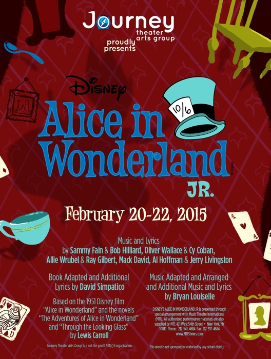 Disney's Alice in Wonderland JR. at Journey Theater Arts Group ...