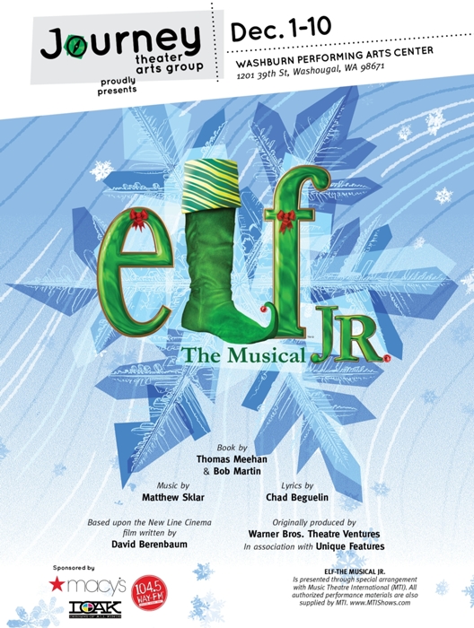 Elf The Musical Jr at Journey Theater Arts Group - Performances ...