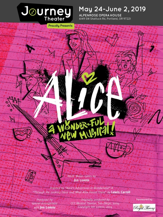 Alice: A Wonder-ful New Musical at Journey Theater Arts Group ...