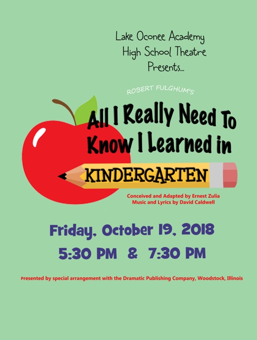 All I Really Need to Know I Learned in Kindergarten at Lake Oconee ...