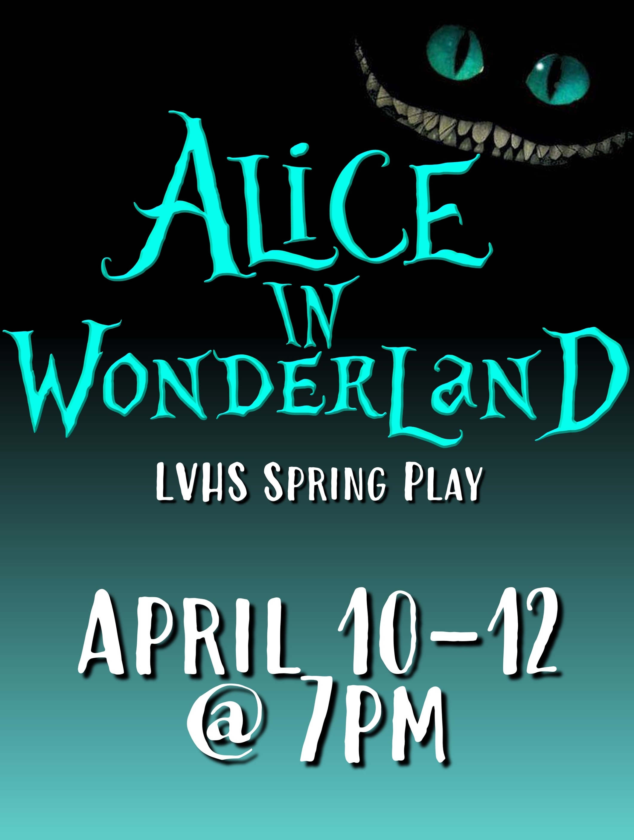 Alice In Wonderland at Lander Valley High School - Performances April ...