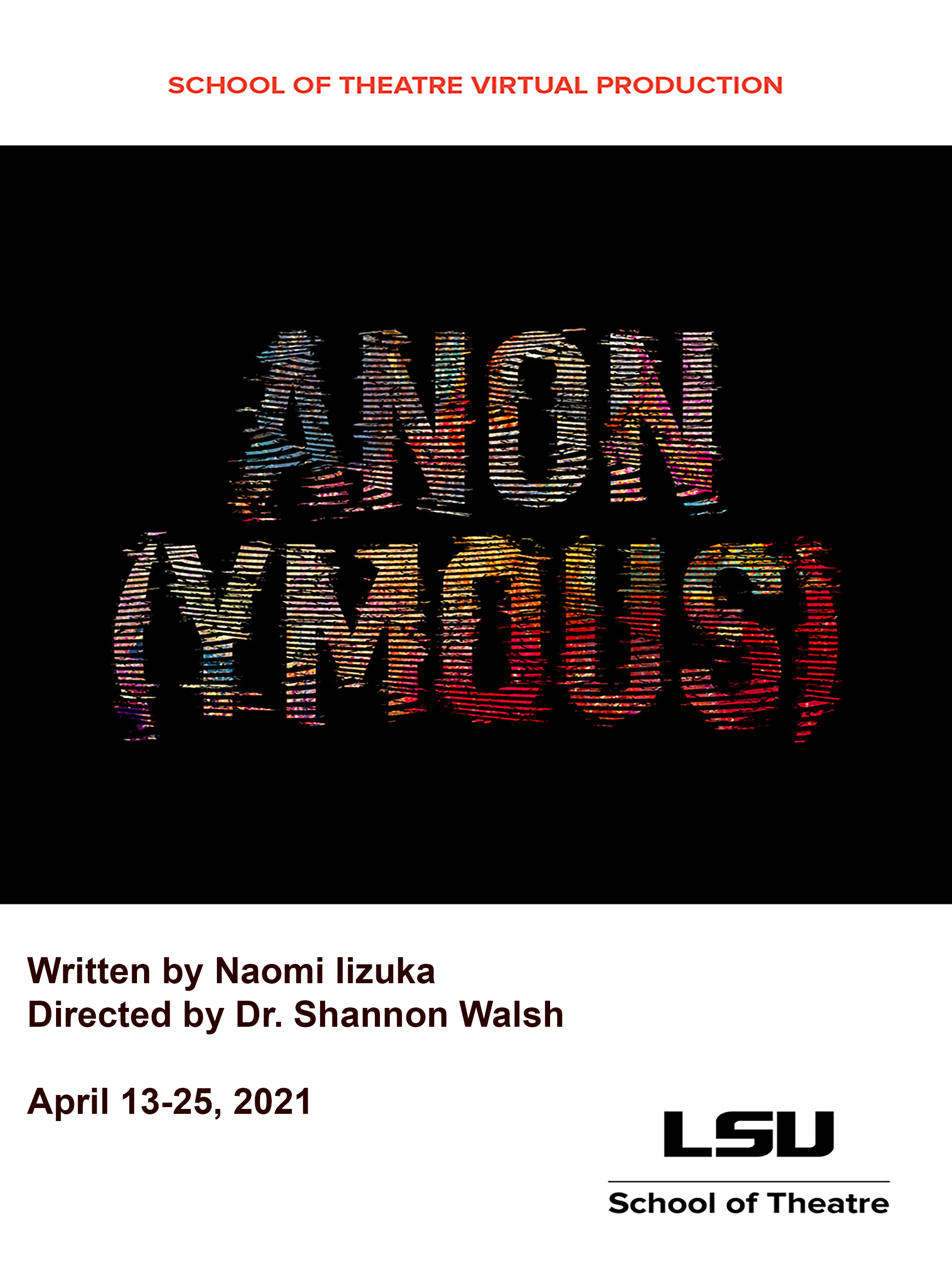 Anon(ymous) at Louisiana State University and Agricultural & Mechanical ...