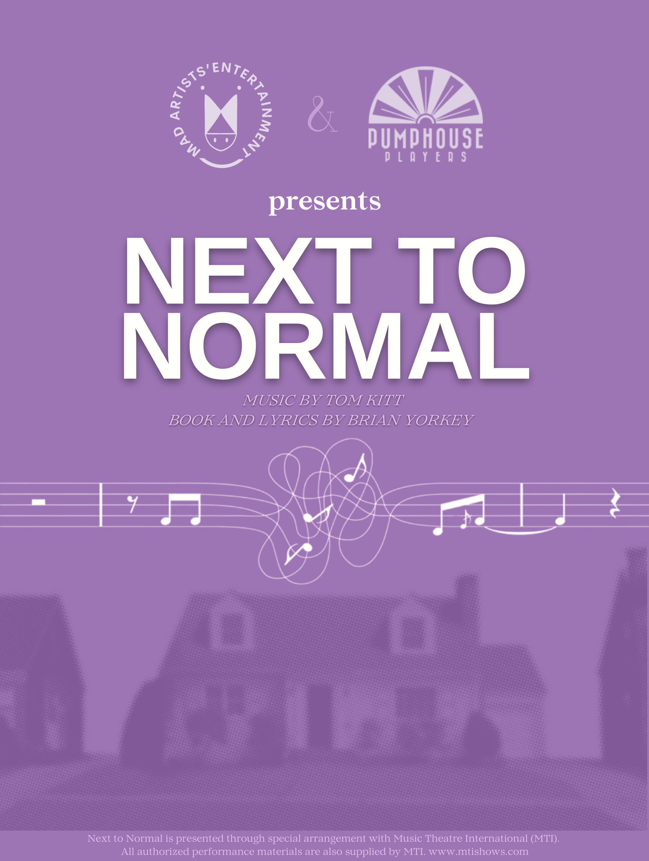 Next to Normal at Mad Artists' Entertainment - Performances March 3 ...