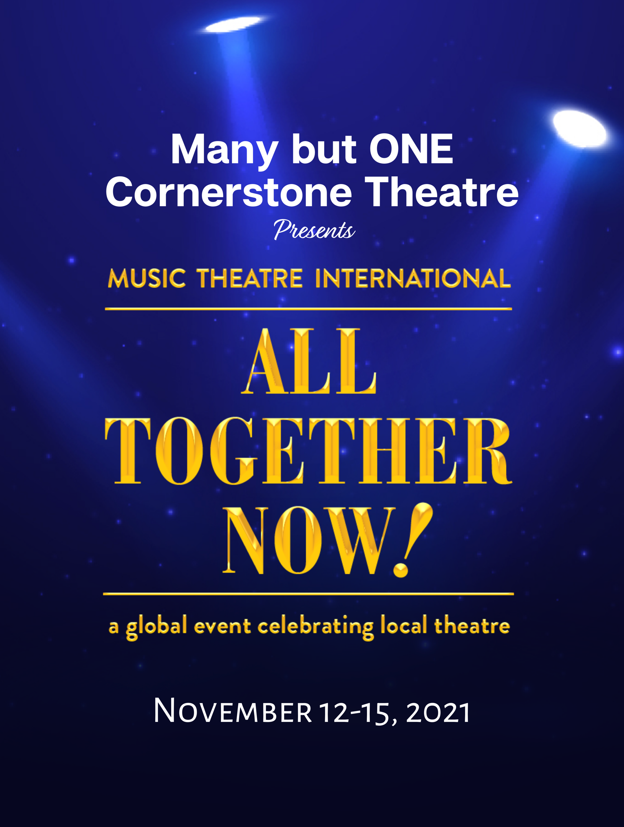 All Together Now! at Many but ONE Performing Arts - Performances ...