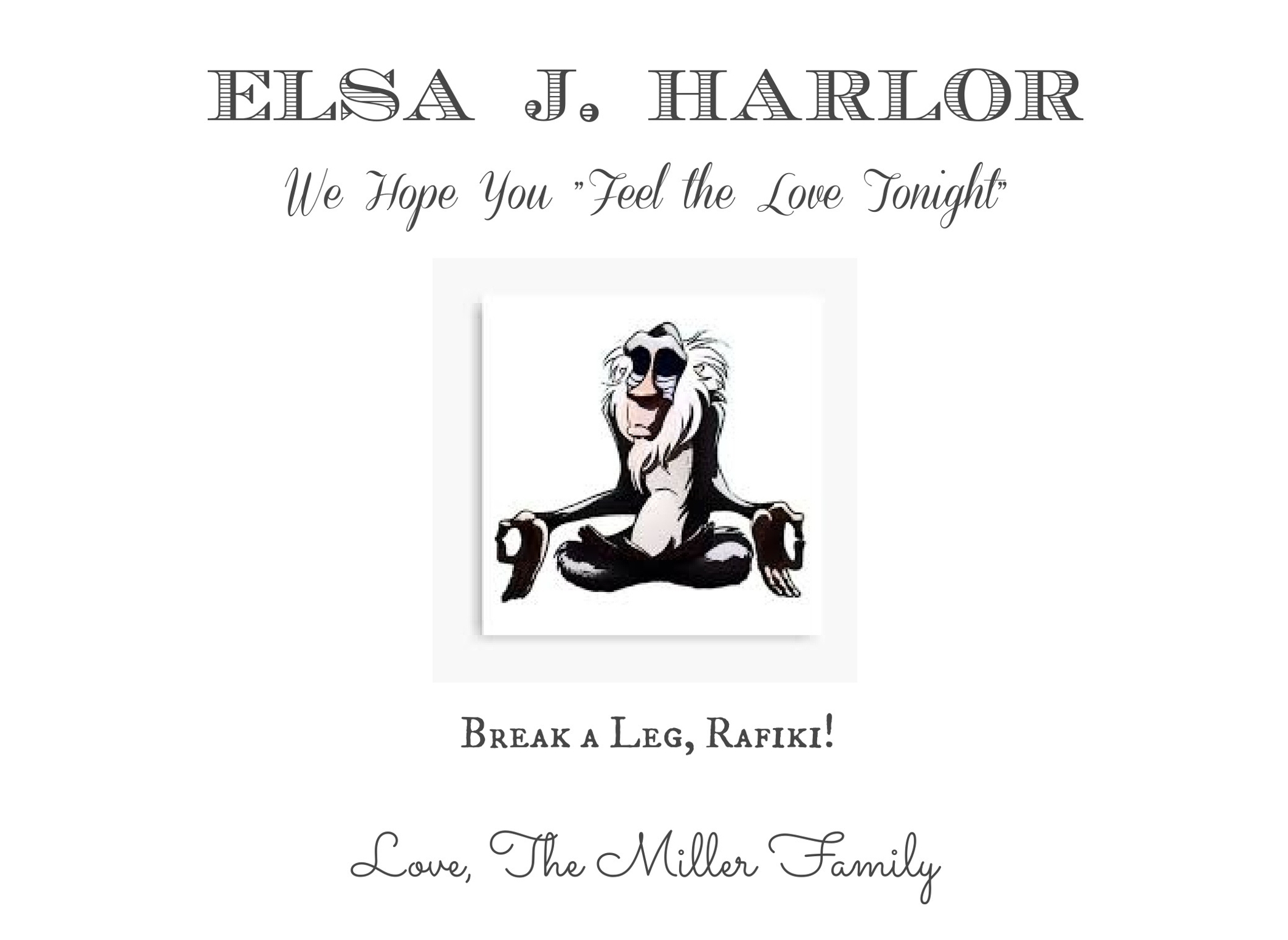 Disney's The Lion King, Jr at Mary Of Nazareth Catholic School ...