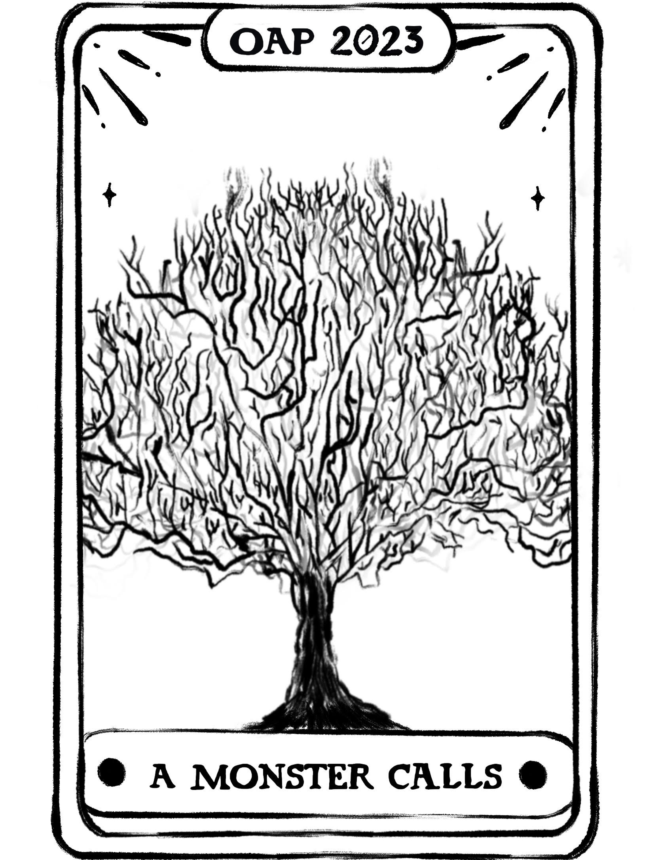 A Monster Call at Melissa High School - Performances May 12, 2023 - Cover