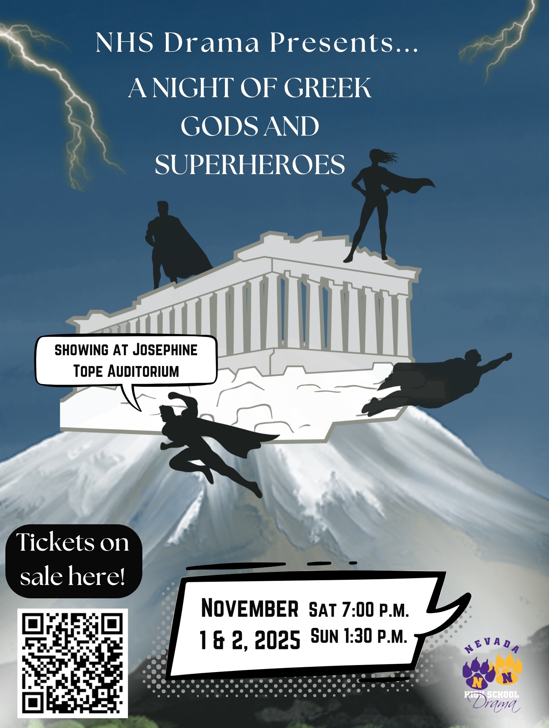 A Night of Greek Gods and Superheroes at Nevada High School ...