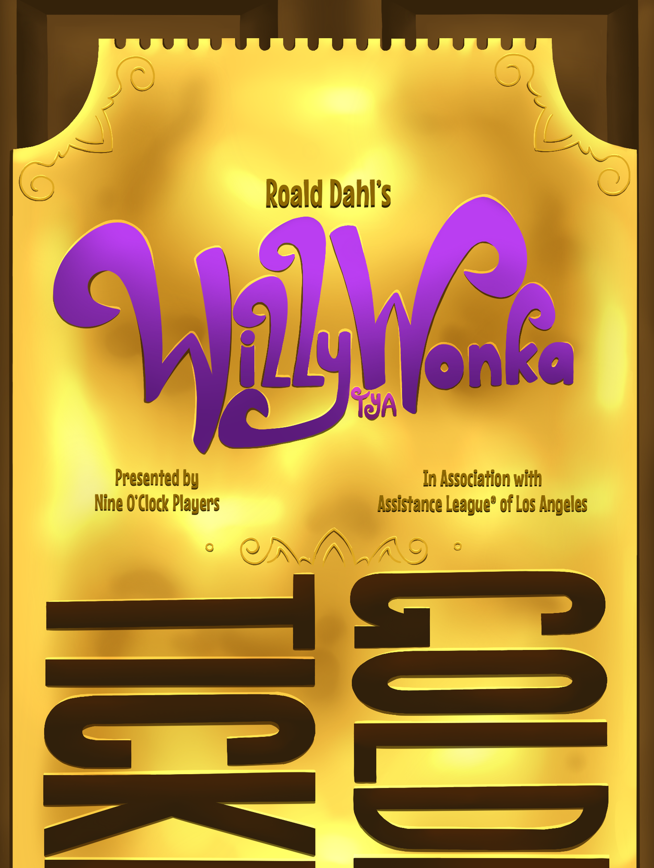 Roald Dahl's Willy Wonka TYA at Nine O'Clock Players Theatre for ...