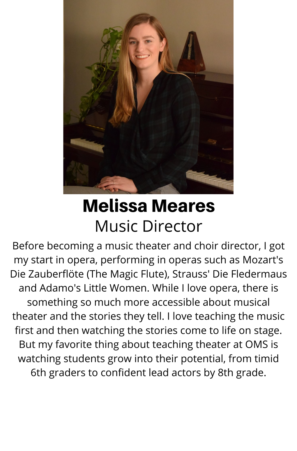 Disney's High School Musical JR. at Oakland Middle School ...