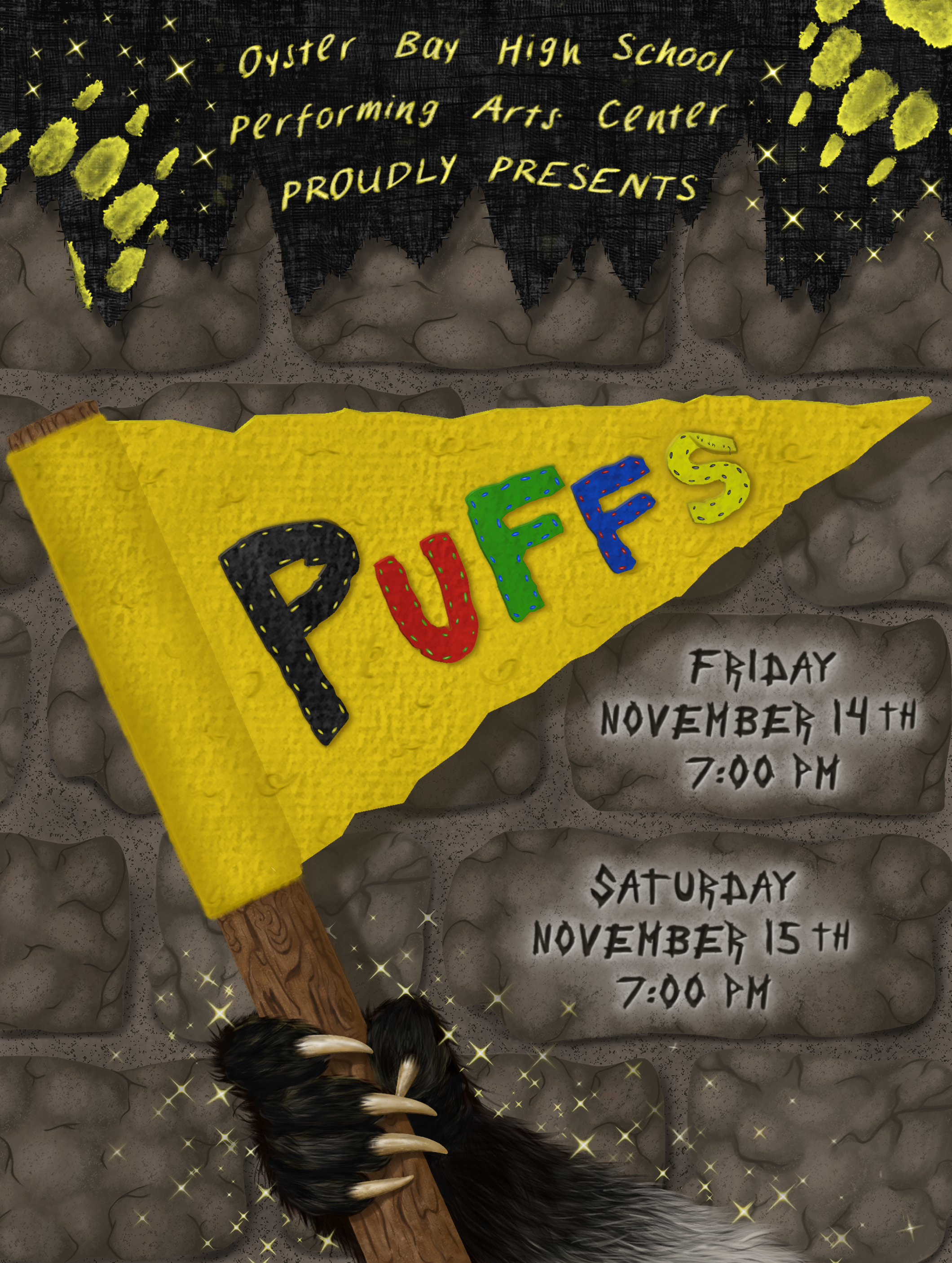 Puffs (Two Act for Young Wizards) at Oyster Bay High School ...