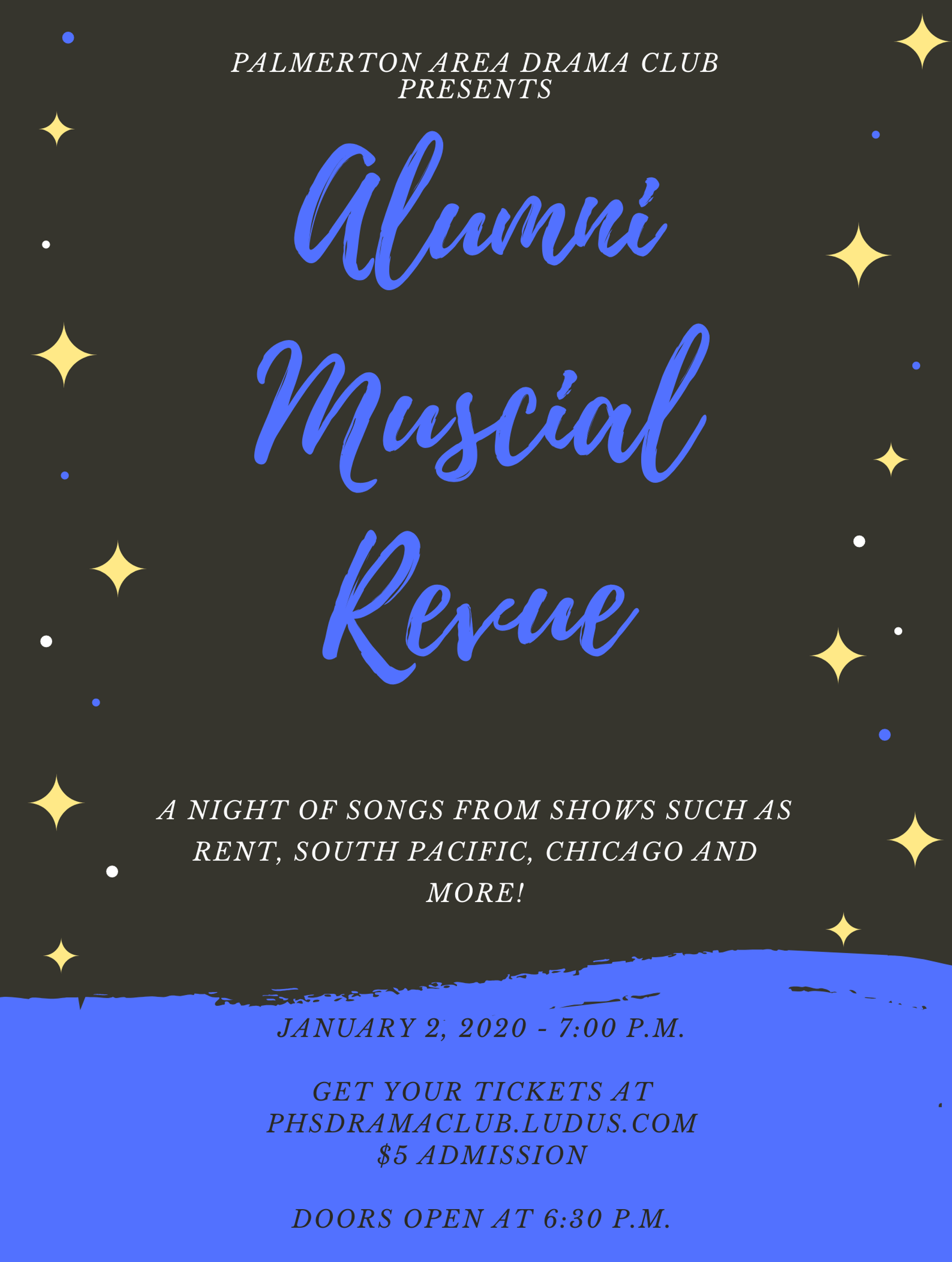 Alumni Musical Revue at Palmerton Area High School - Performances ...