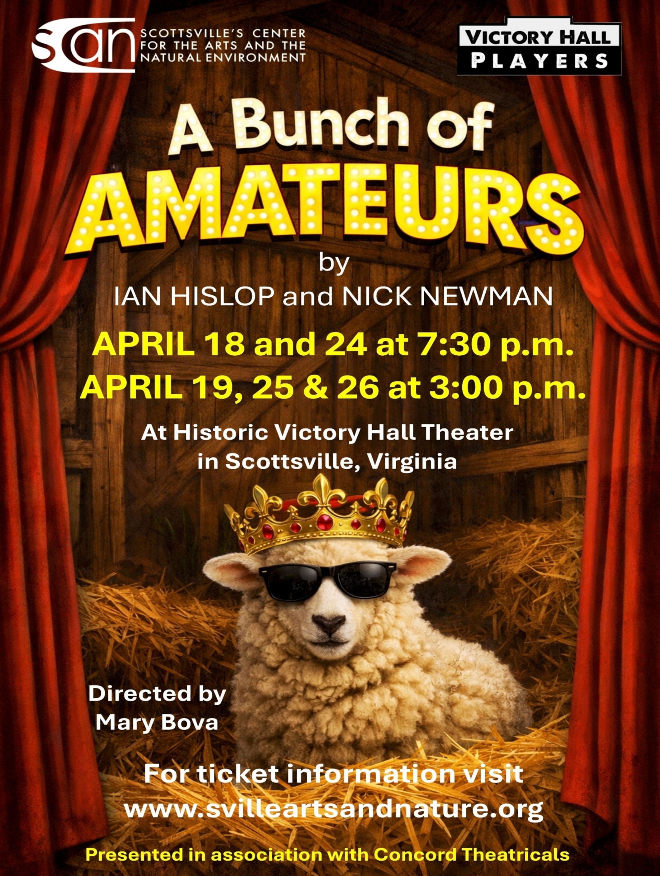 A Bunch of Amateurs at Persimmon Tree Players - Performances April 18 ...