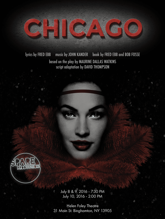 Chicago at SPARE Productions - Performances July 8, 2016 to July 10 ...