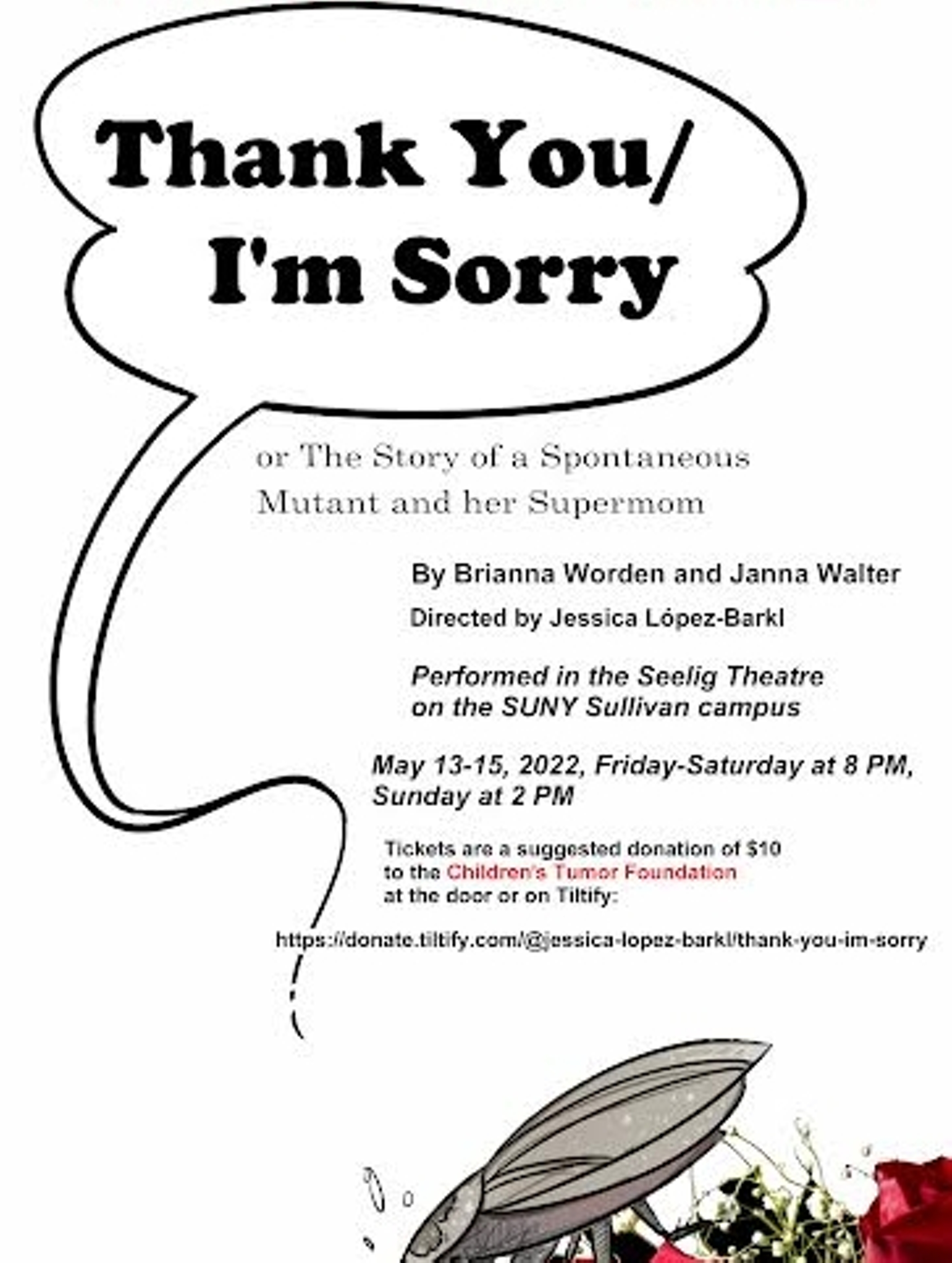 THANK YOU / I'M SORRY or The Story of a Spontaneous Mutant and her ...