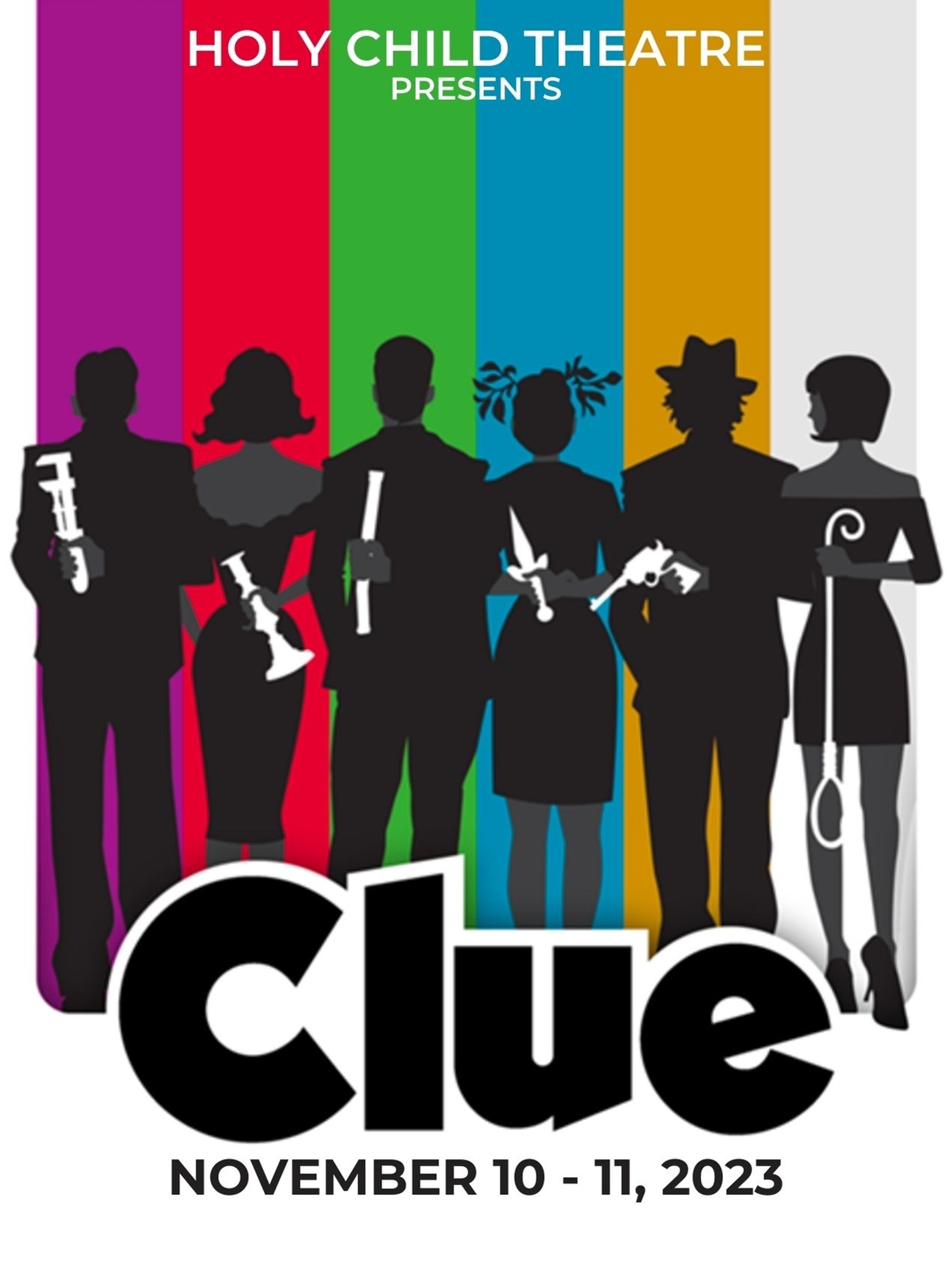 Clue at School of the Holy Child - Performances November 10, 2023 to ...