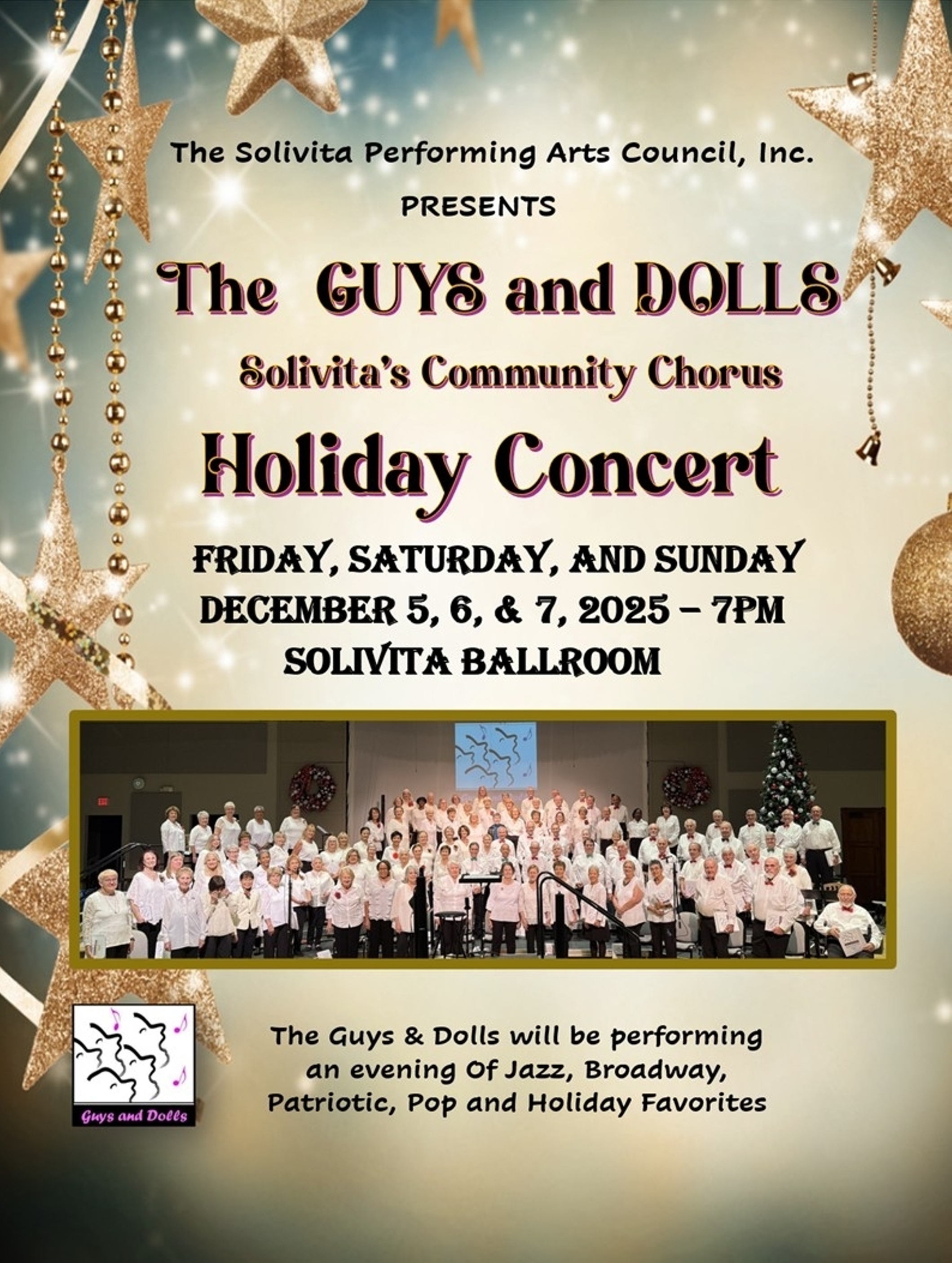 2025 Guys and Dolls Holiday Concert at Solivita Performing Arts Council ...