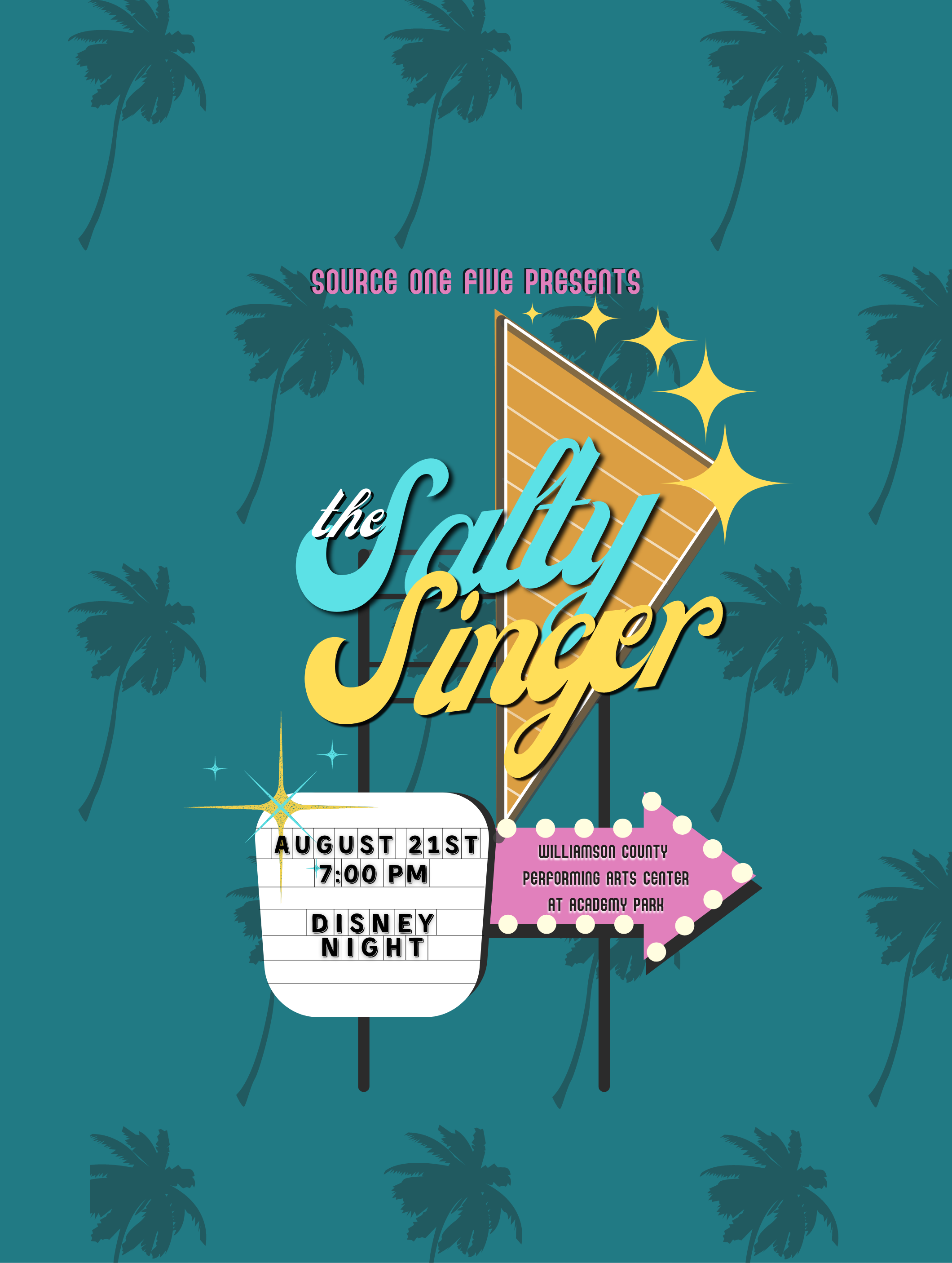 The Salty Singer at Source One Five - Performances August 21, 2021 - Cover
