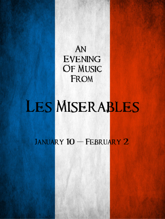 Les Miserables in Concert at The Curtain Playhouse - Performances ...