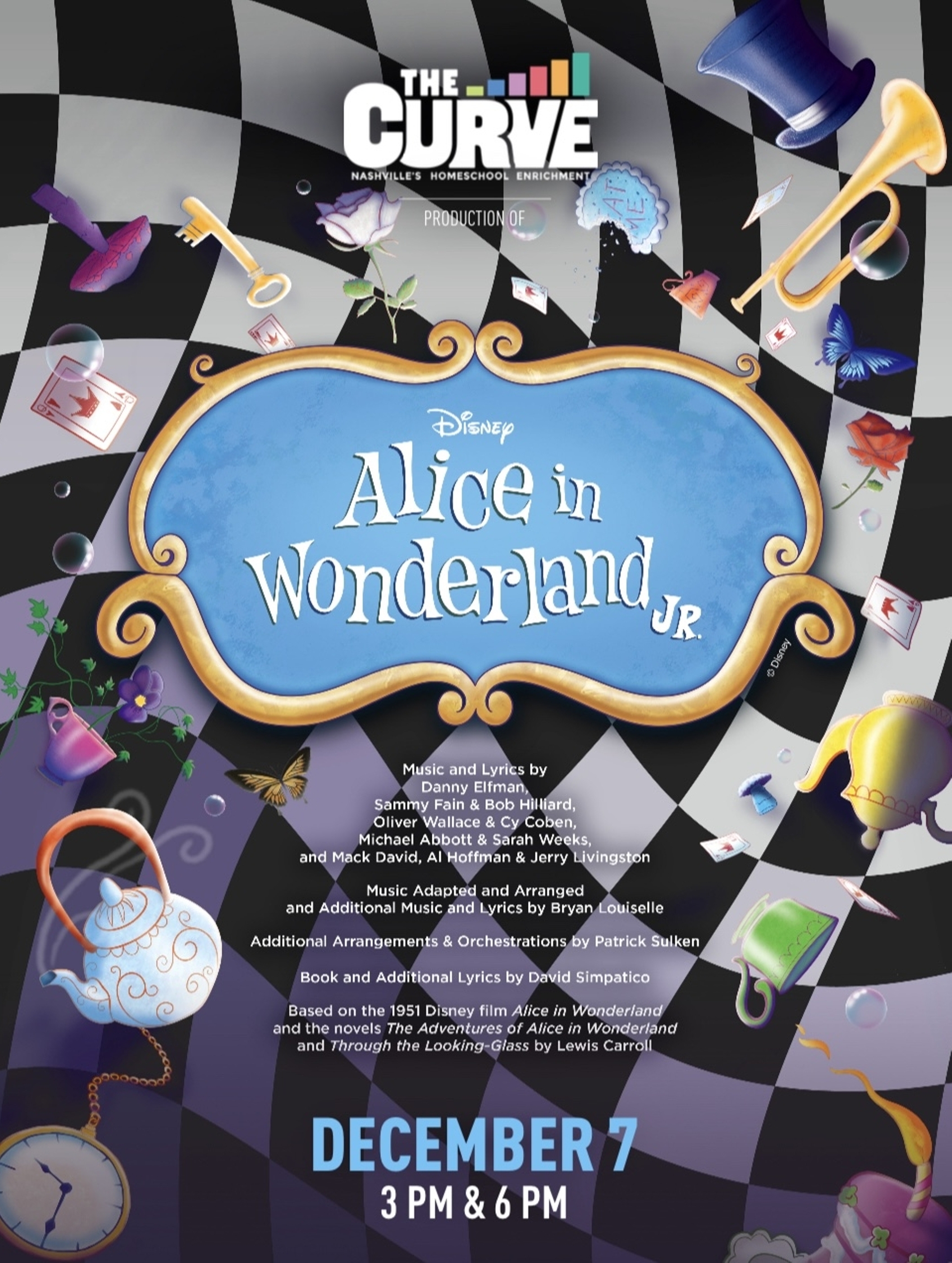 Disney's Alice in Wonderland JR. at The Curve: Nashville's Homeschool ...