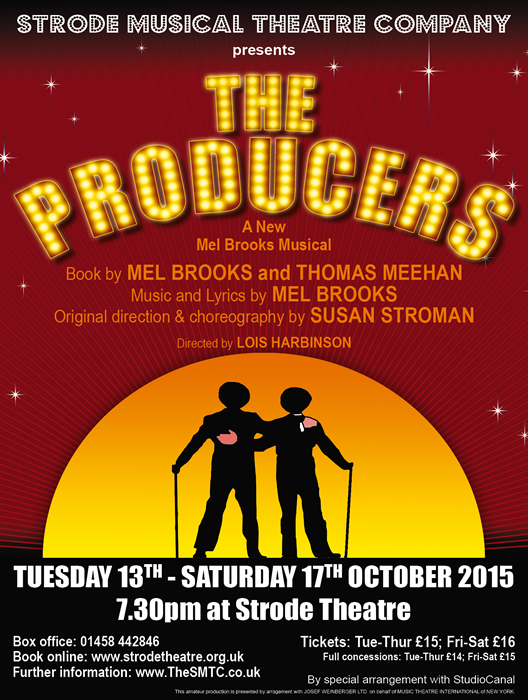 The Producers at The Strode Musical Theatre Company - Performances ...