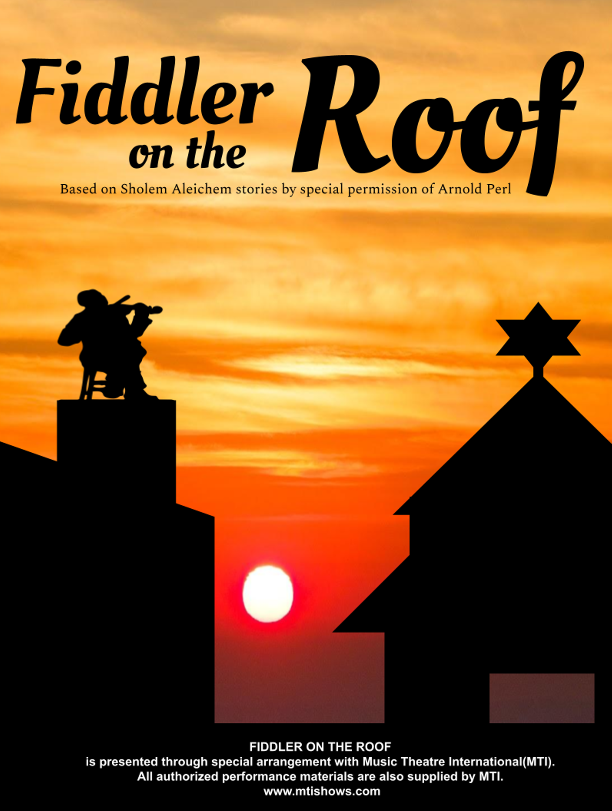 Fiddler on the Roof at Thomas Jefferson High School - Performances December 8, 2022 to December ...