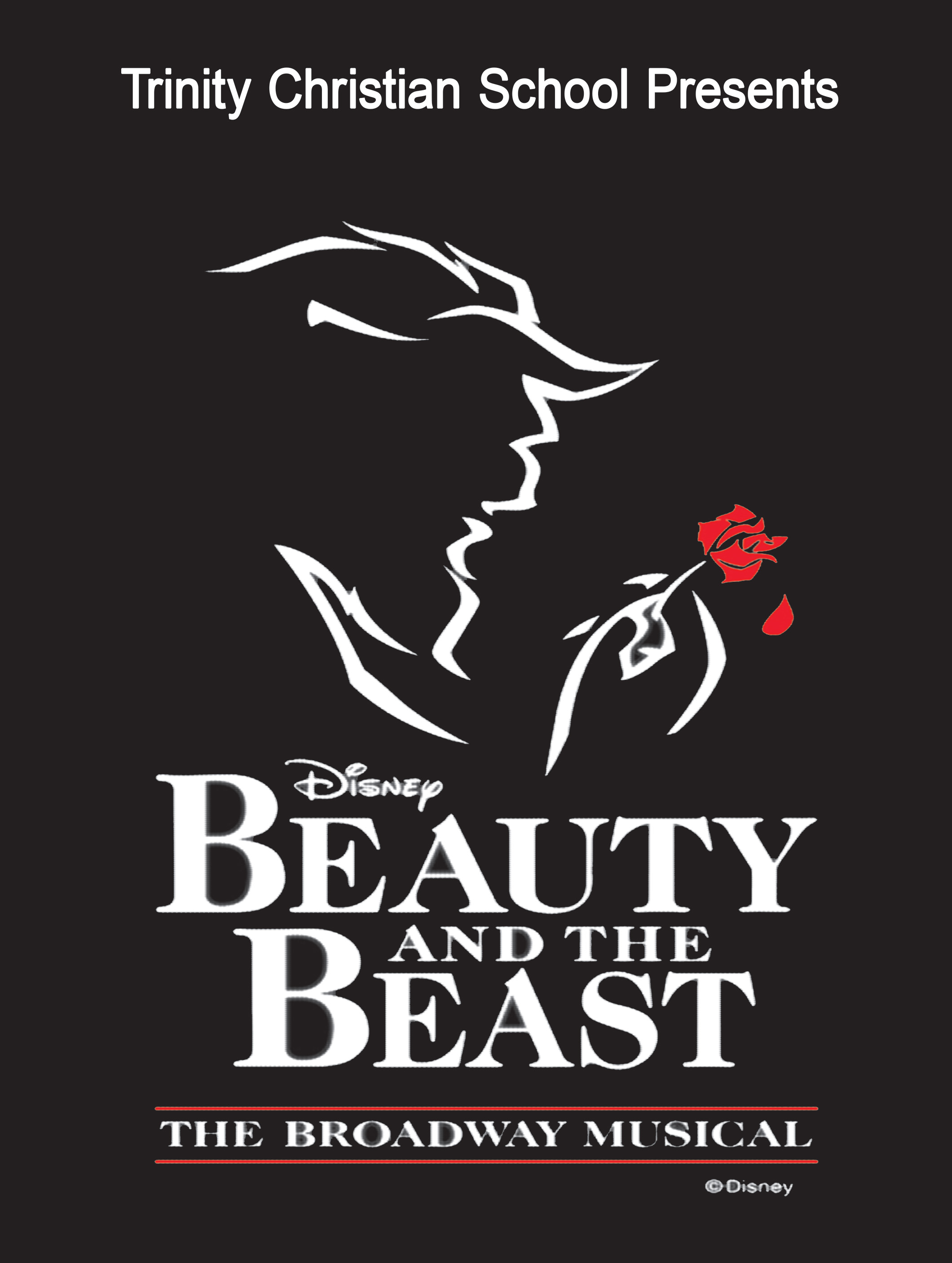 Disney's Beauty and the Beast at Trinity Christian School - Performances April 25, 2024 to May 4 ...