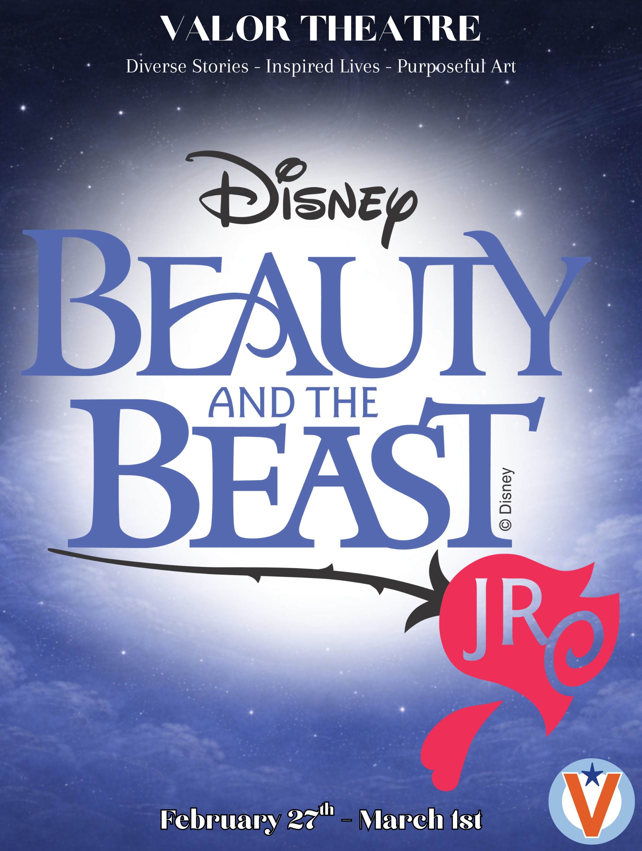 Disney's Beauty and the Beast JR. at Valor College Prep - Performances ...