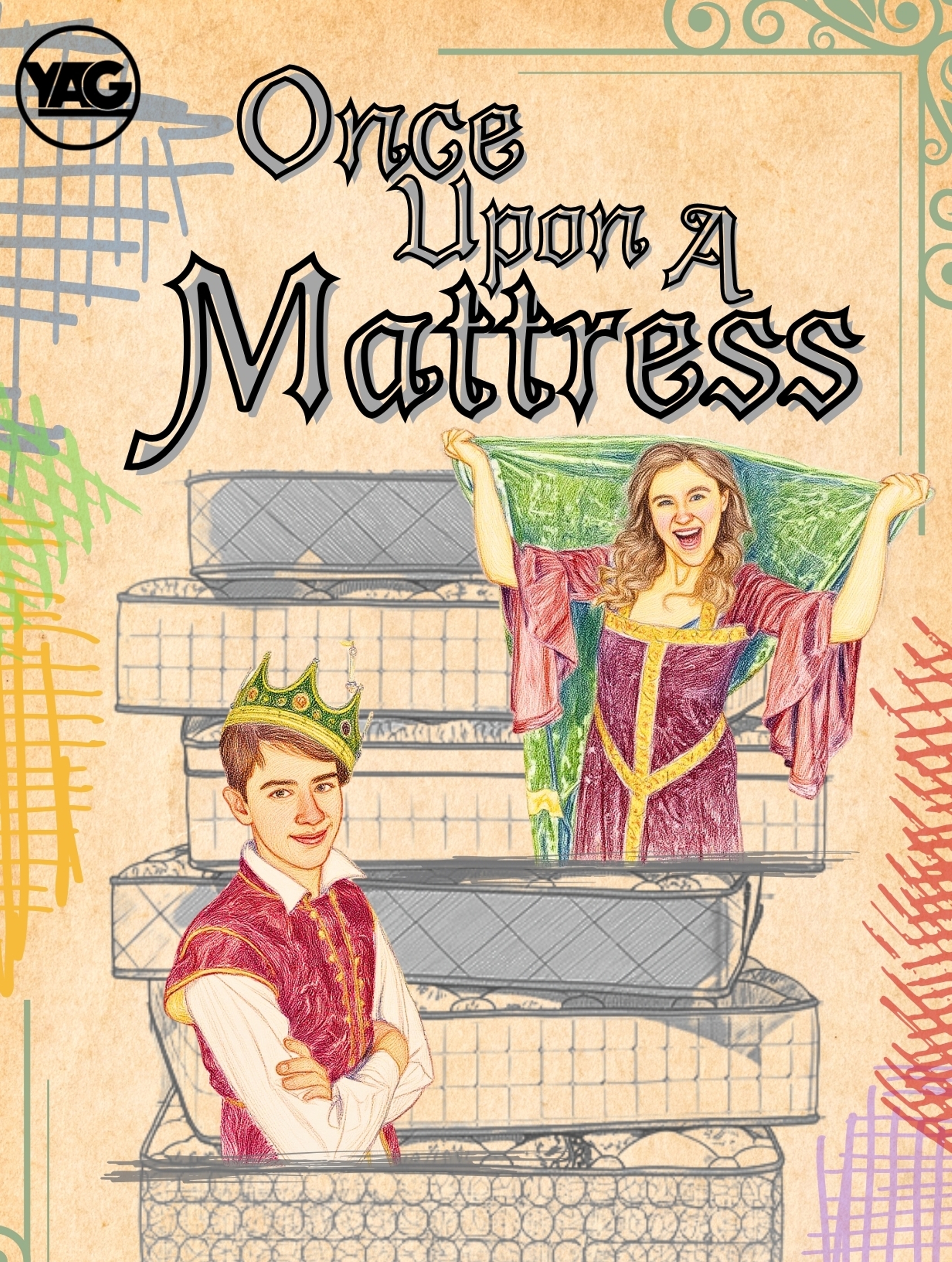 Once Upon a Mattress at Young Actors Guild - Performances January 23 ...