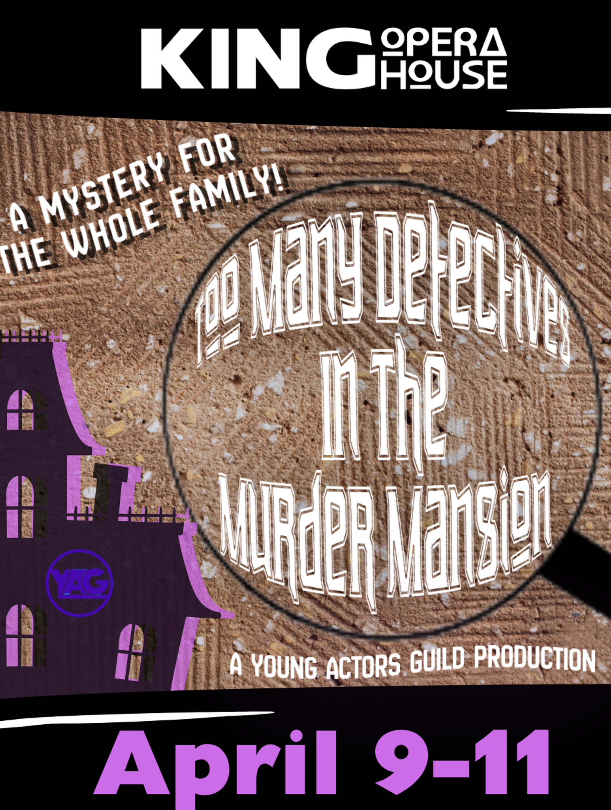 Too Many Detectives In The Murder Mansion at Young Actors Guild ...